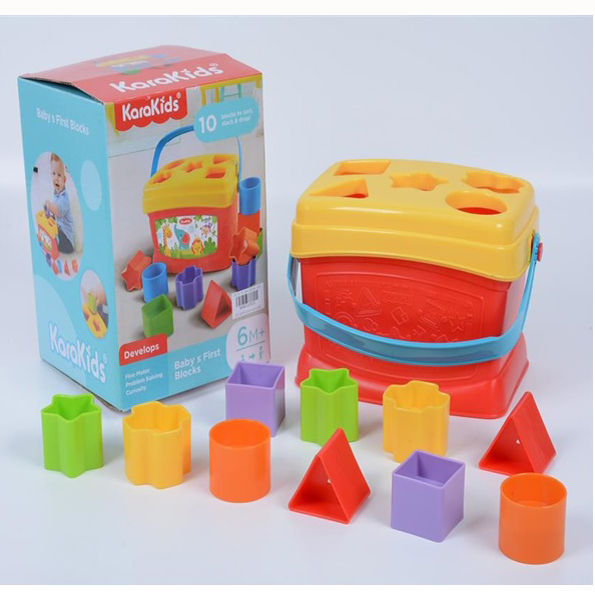 Shape Sorter Basket Brilliant Basics Baby's First Geometry blocks ...