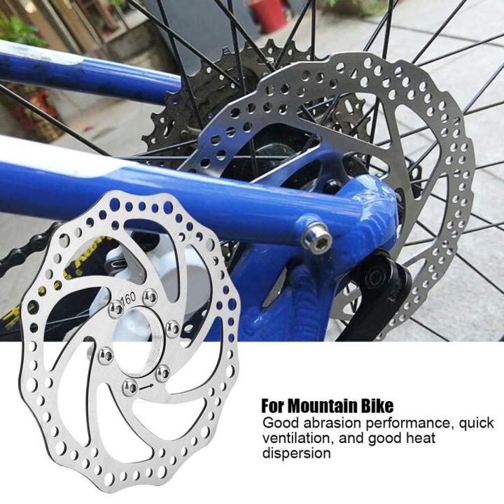 Bike Brake Disc Freewheel Threaded Hubs Disc Brake 6 Bolt With ...