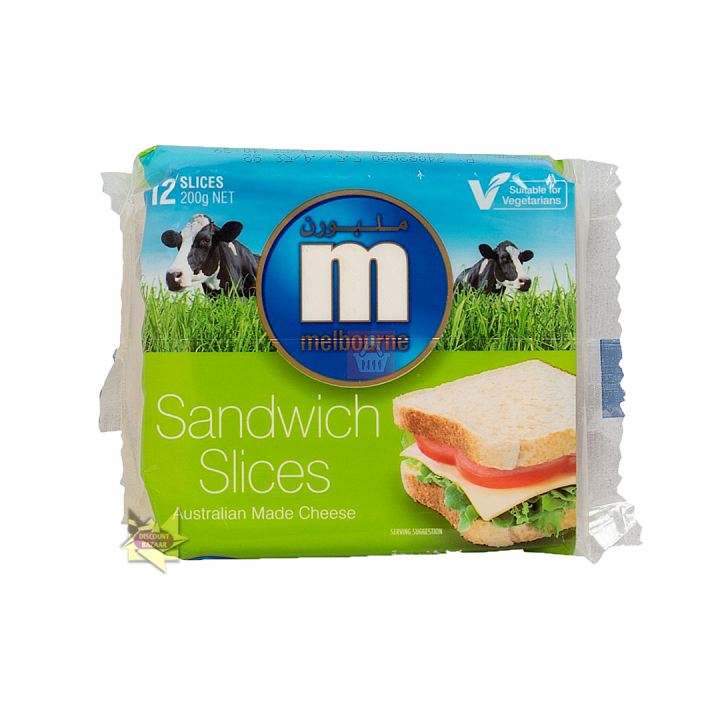 Slice Cheese Melbourne 12 Slices 200 gm-Australia | Daraz.com.bd