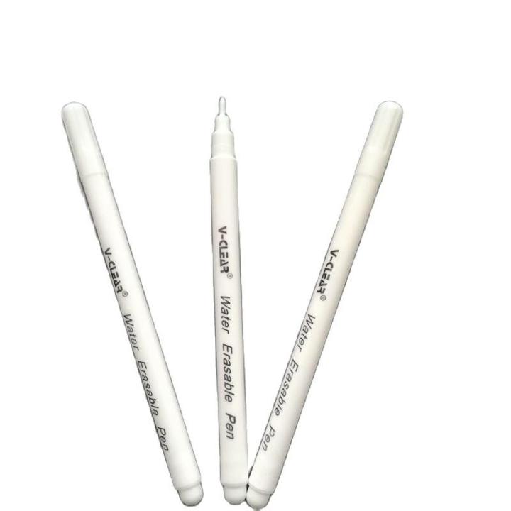 White Disappearing Ink Marking Pen Air Water Erasable Pen Fabric Marker ...