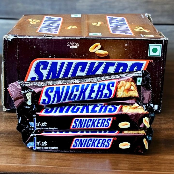 Snickers chocolate 20rs 24gm 32 pcs- 1 box indian | Daraz.com.bd