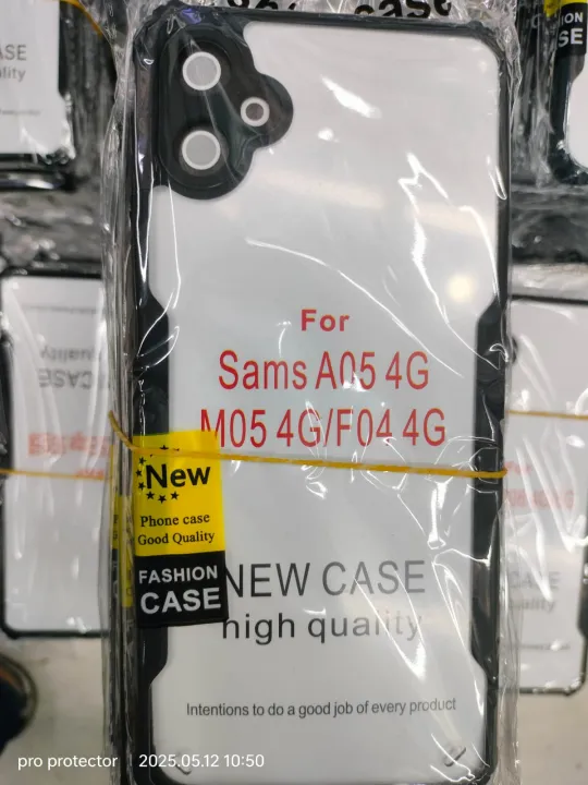 For Samsung Galaxy A05, M05, F05 Xund Transparent Hard Cases Shockproof ...