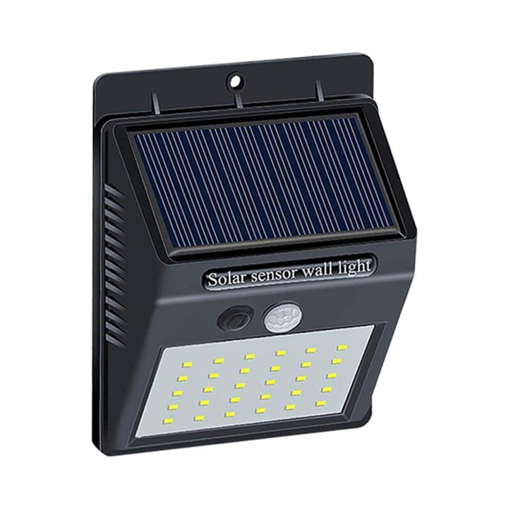 30 LED Solar Lights Motion Sensor solar led outdoor wall light | Daraz ...