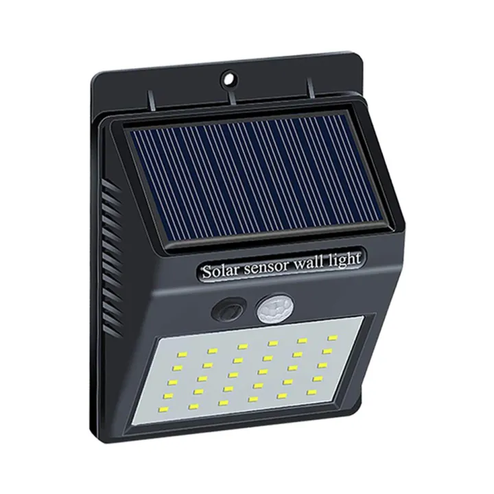 30 LED Solar Lights Motion Sensor solar led outdoor wall light | Daraz ...