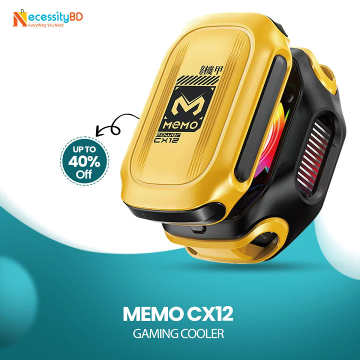 Gaming Cooler MEMO CX12 Mobile Phone Cooler Rechargeable Cooler ...