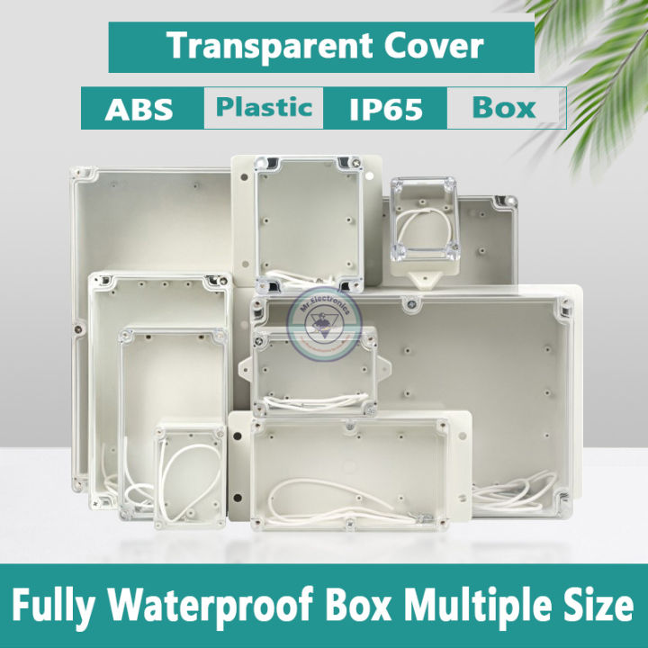 Transparent Cover Fully Waterproof Plastic Box Indoor And Outdoor ...