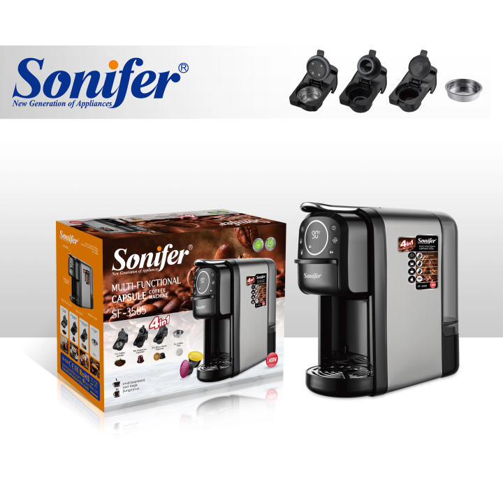 Sonifer SF – 3585 4 – in – 1 Capsule Coffee Machine, 700ml, 20 Bar ...