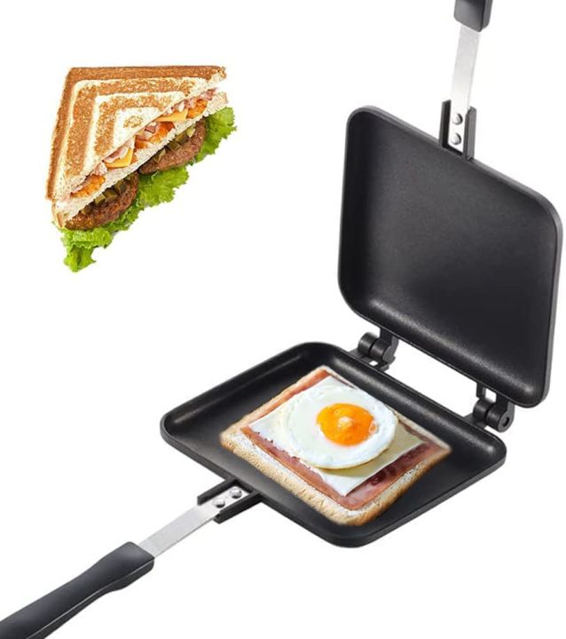 Sandwich Toaster Double Sided Multifunction Sandwich Toastie Maker for ...