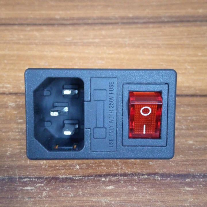 5Pcs - BK-AC-01 AC 250V 15A 3 Pin Terminal MALE Electrical Inlet Power ...