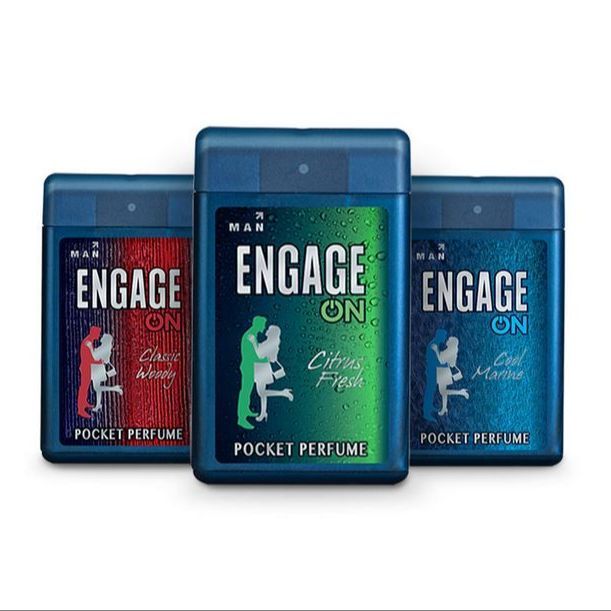 Engage Pocket Perfume For Men (Combo of 2) - 36 ml | Daraz.com.bd