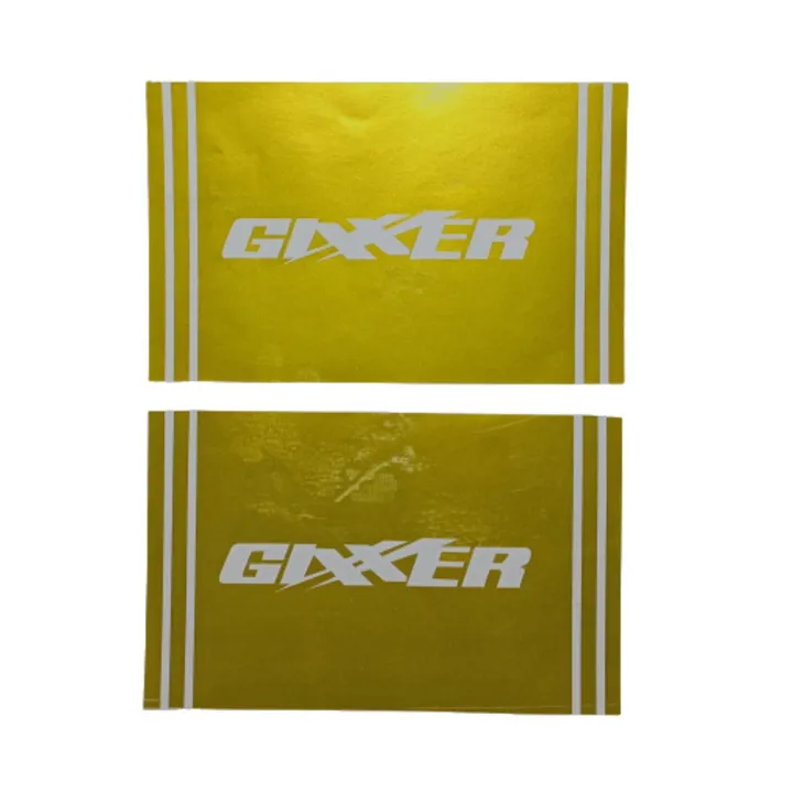 Front Suspension fork Sticker for Motorcycle Gixxer bike -Golden ...