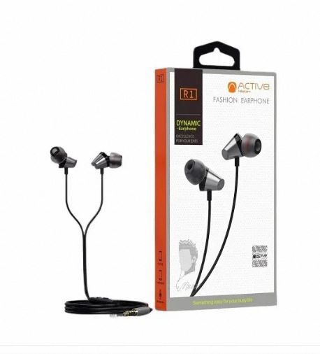 ACTIVE TELECOM R1 DYNAMIC EARPHONE | Daraz.com.bd