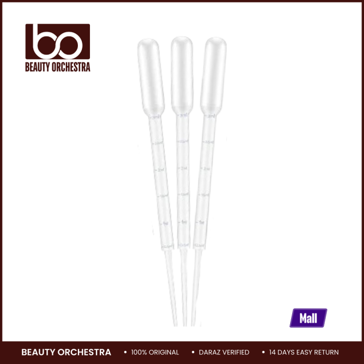 3ML Plastic Dropper - 3 Pieces | Daraz.com.bd