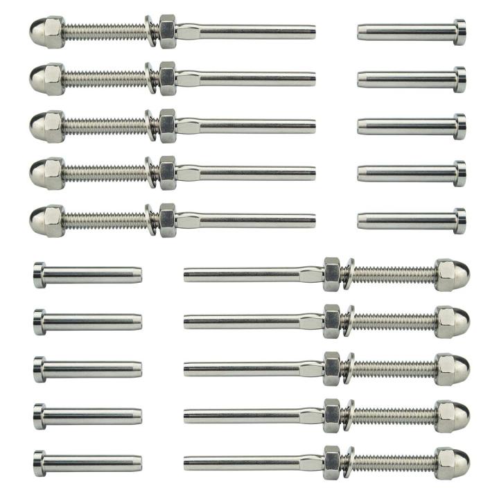 Practical product Threaded Bolt And Pedal Ball Cable Railing Kit End ...