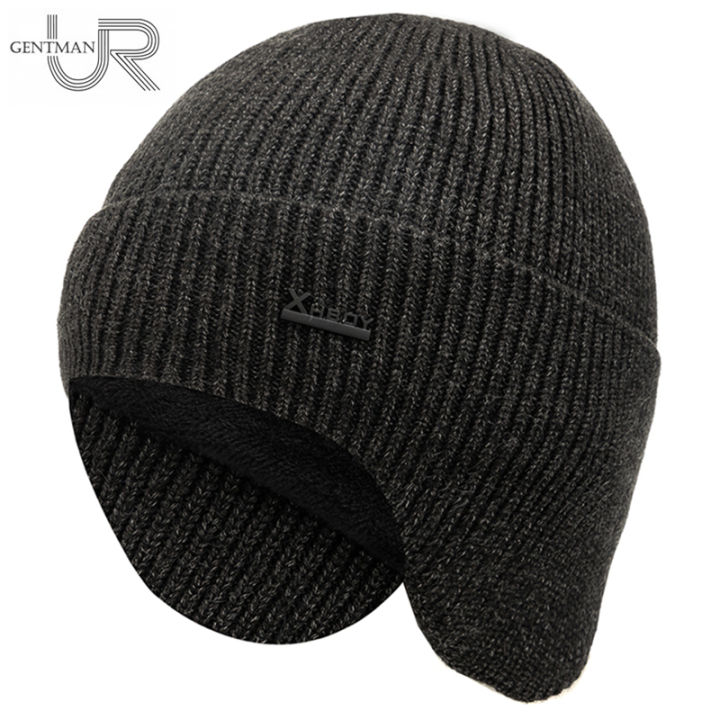 【On Sale】 New Men Winter Hat Add Fleece Warm Earflap Cap Stylish Soft ...