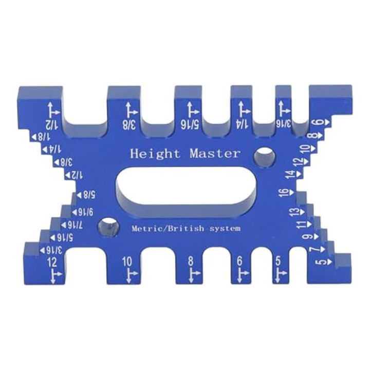 Dovetail Jig Tenon Caliper, High Accuracy Calipers Aluminum Alloy Scale ...