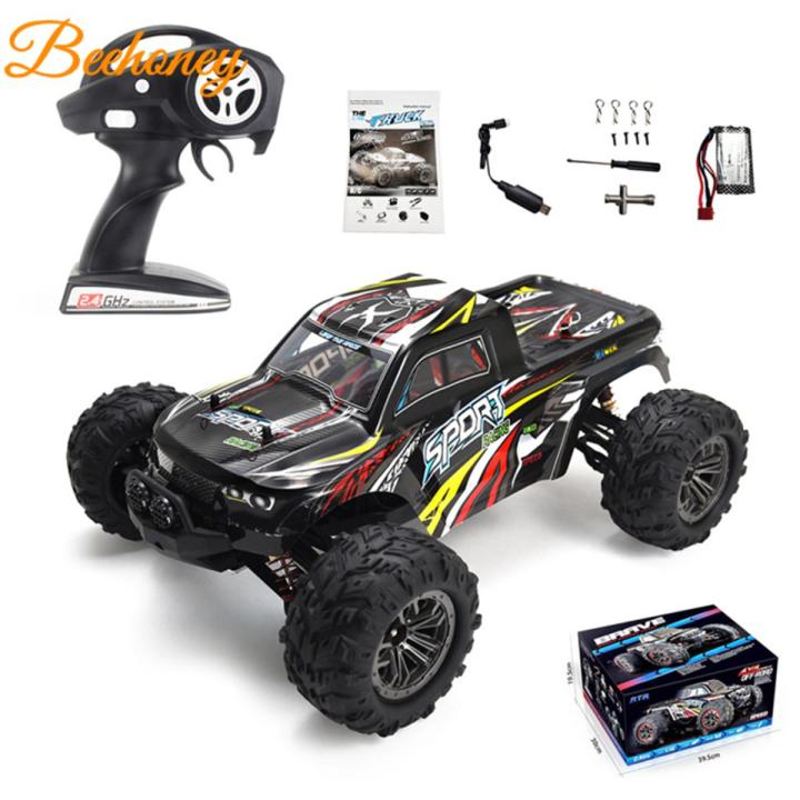 1:10 Full Scale Remote Control Car Four-wheel Drive High-speed Big-foot ...