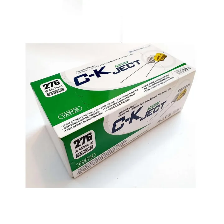 Dental Needle (CK-Ject) 27G(.4x25mm) | Daraz.com.bd