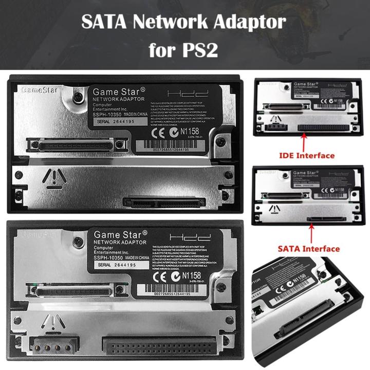 【2023NEW】Portable Network Card Adapter For PS2 Game Console SATA/IDE ...
