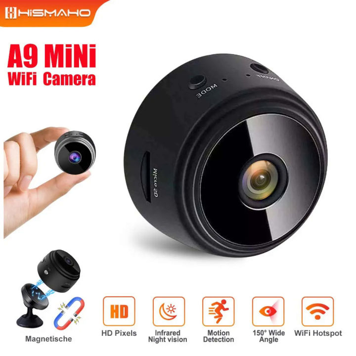 A9 Mini Camera Indoor WiFi Wireless Night Vision Security Protection ...