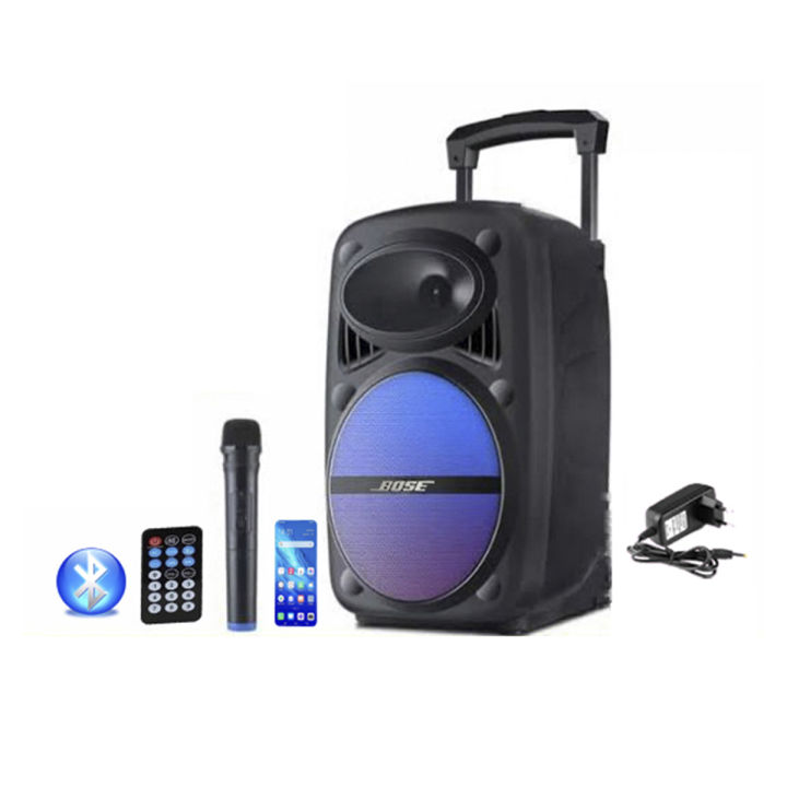 Bluetooth Wireless Microphone And Rechargeable Functions With Trolley ...