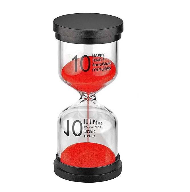 10 minuets stand timer sant watch Hourglass Sand Timers Color 10 ...