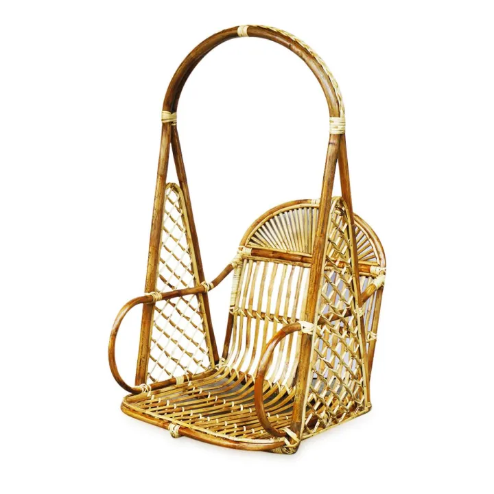 Cane Large Hanging Chair Dolna For Big People - Rattan Handicrafted ...
