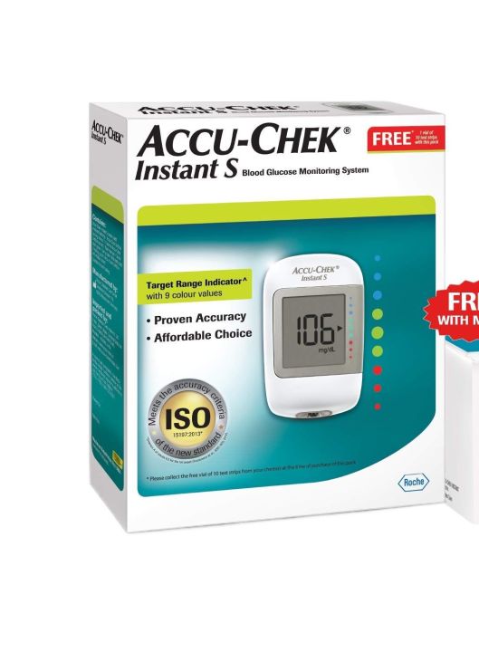 Accu Chek Instant S Blood Glucose Machine/Meter, Made in Germany ...