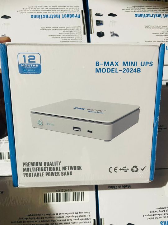 10400mAh Mini UPS 5V 9V 12V 2A Battery Backup Portable Uninterruptible Power Supply for for WiFi ...