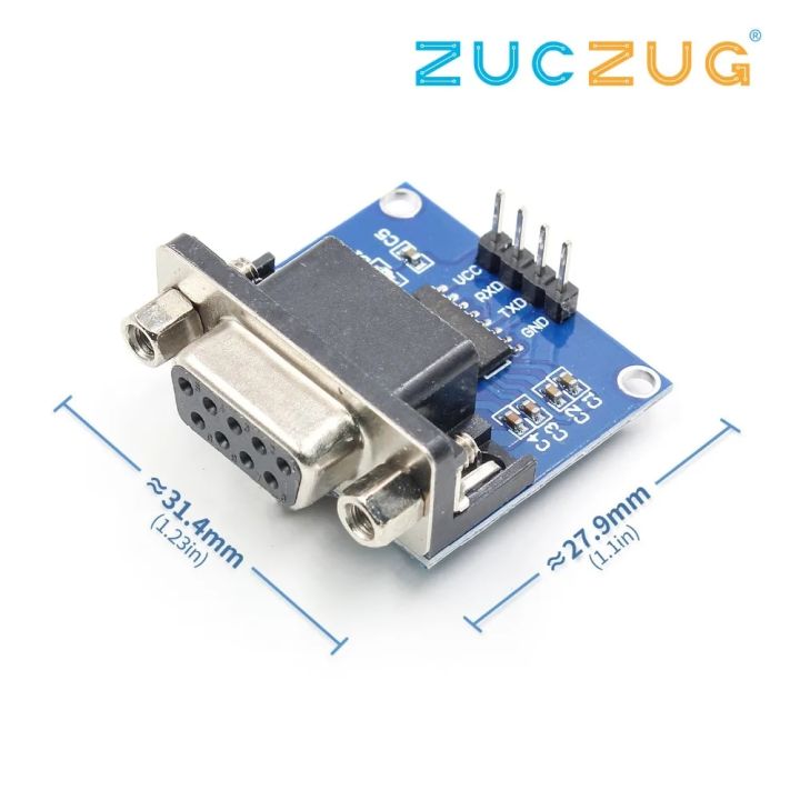 【Lejia】MAX3232 TTL Serial Port Module Connector MAX232 | Daraz.com.bd