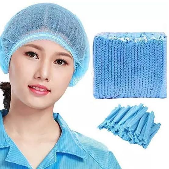20 Caps Hair Net Protection For Doctors Nurses Kitchens Food Service ...