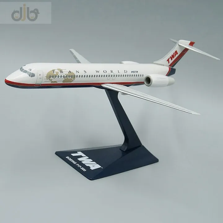 （NEW）1:200 Aircraft Model Toy Trans World Airlines TWA Boeing 717-200 ...