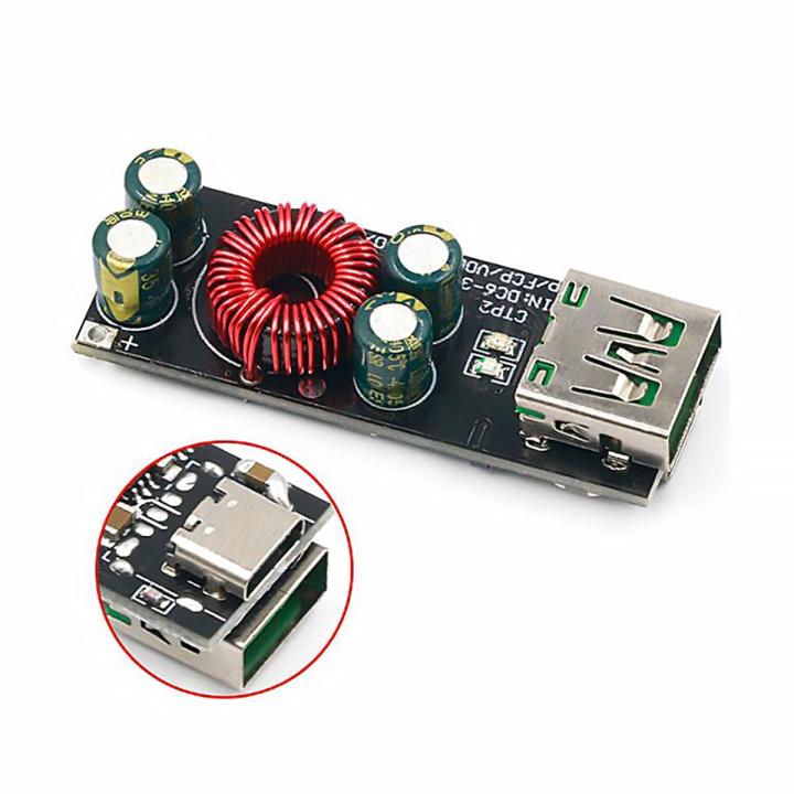 QC4.0 QC3.0 USB Type-C Mobile Phone Quick Charge Adapter 6 -35V Step Down Buck Boost Module for ...