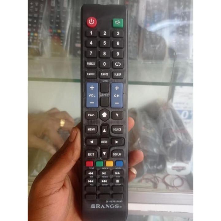 RANGS SMART TV REMOTE-BLACK | Daraz.com.bd