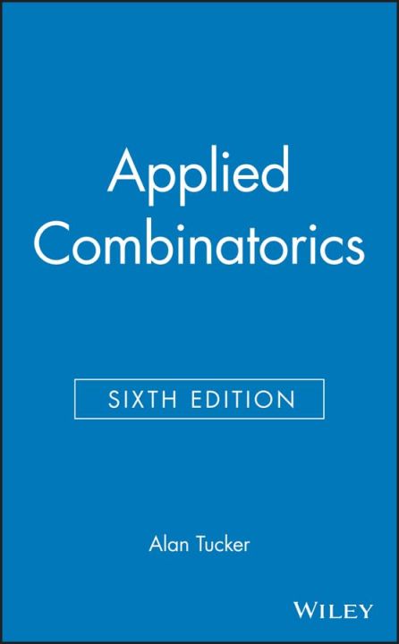 Applied Combinatorics By Alan Tucker | Daraz.com.bd