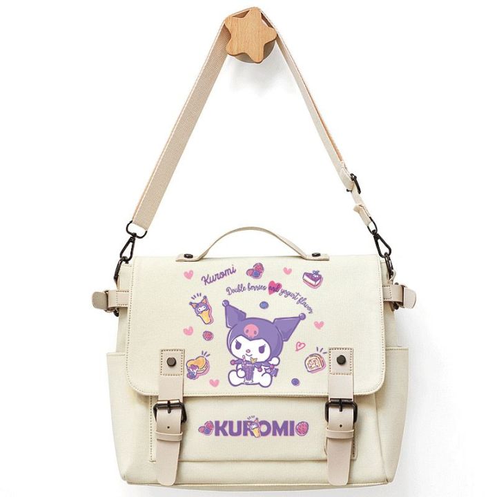 Clow M PeripheralkurKuromi Cute Cartoon Shoulder Messenger BaginsCanvas ...