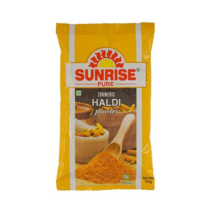 Indian Imported SUNRISE TURMERIC HALDI POWDER 100 gm | Daraz.com.bd