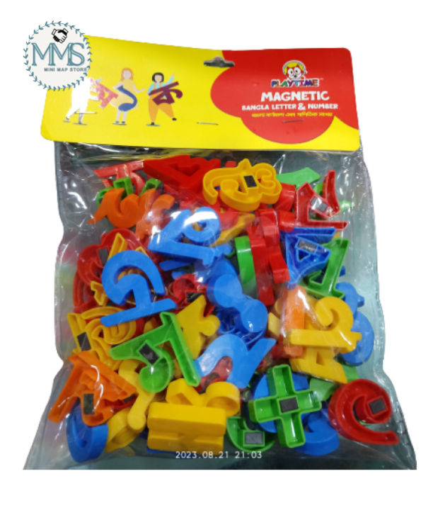 Educational Magnetic Alphabets Toy-Learning Bangla Words, Fridge ...