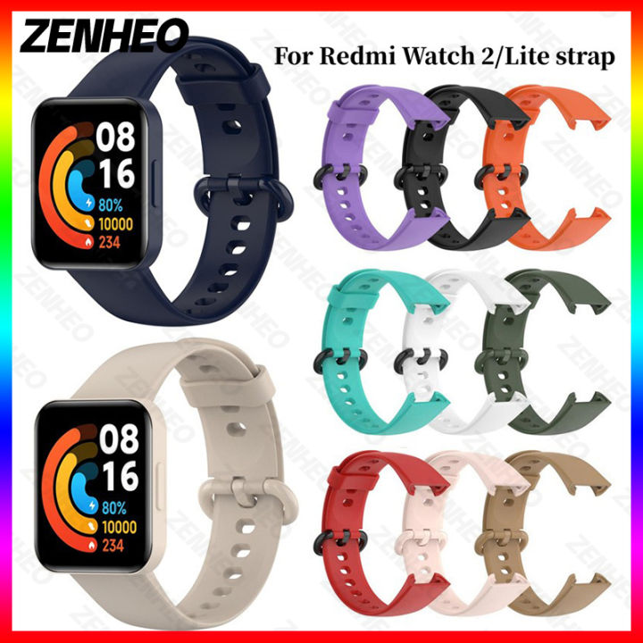 TPU Silicone Replacement Watchbands For Xiaomi Mi Watch 2 Lite Strap Smartwatch Accessories For ...