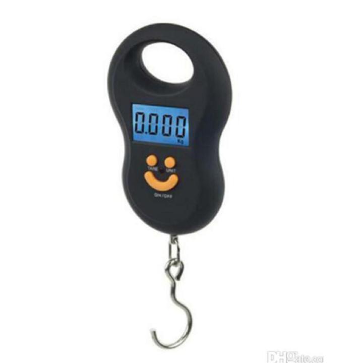 Electric Portable Scale With Smile Shape Design - Black | Daraz.com.bd