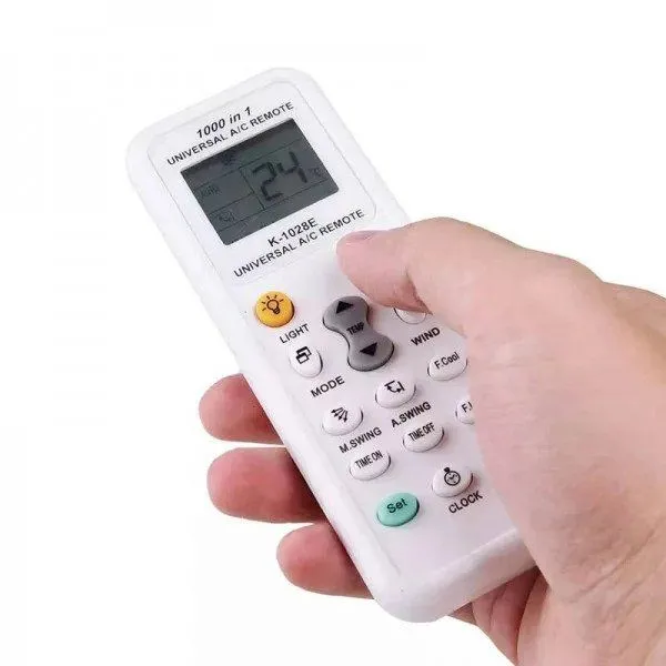 Universal AC Remote- Digital LED 1000-In-1 (Suitable For Most Air ...