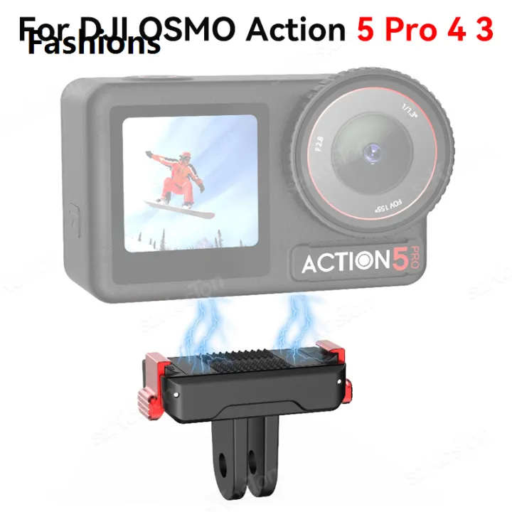 Fashions for DJI OSMO Action 5 Pro Magnetic Quick Release Adapter Mount ...