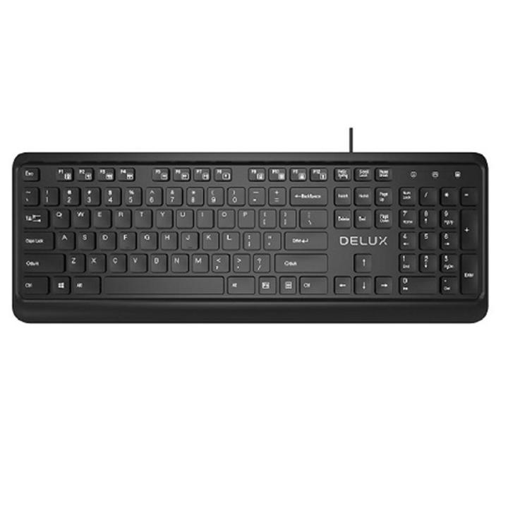 Delux KA190U Wired USB Keyboard | Daraz.com.bd