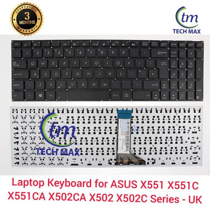 Laptop Keyboard For ASUS X551 X551C X551M X551MA X551MAV Series- UK ...