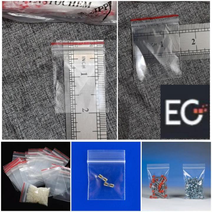 1.5x 2 Inch Zip Lock Plastic Packet (100 pcs pack) | Daraz.com.bd