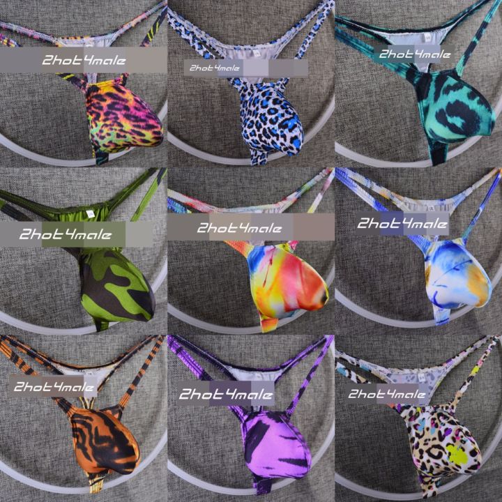 Hot Men's Underwear String Thong T-back Contoured Pouch Bulge Bud G ...