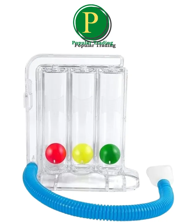 Respirometer 3 Ball Lung Exerciser Respiratory Exerciser Spirometer ...