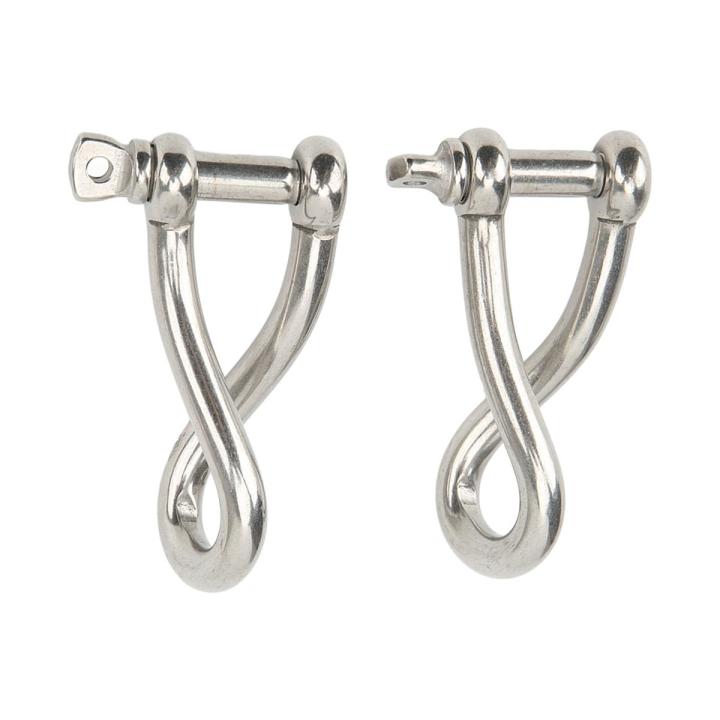 12mm Anchor Shackle LONG D-SHACKLES, 316, M12 » Stainless Central Anti ...