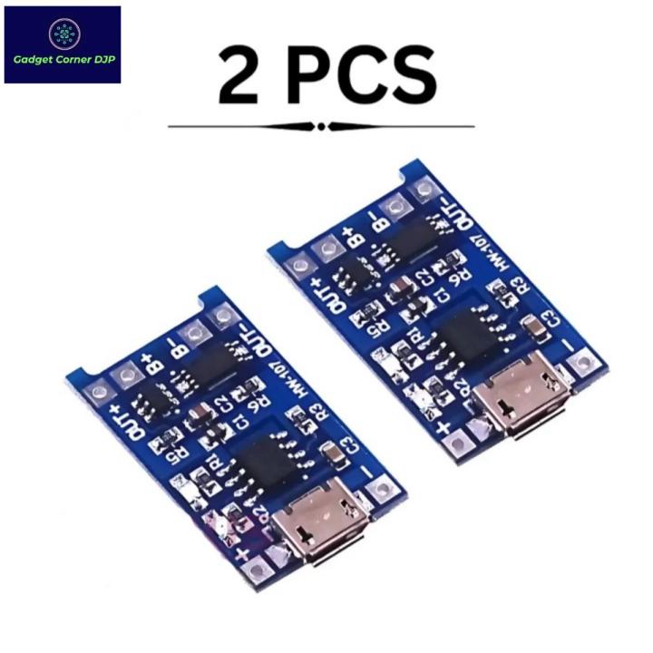 Tp4056 Circuit 18650 Lithium Battery Charging Board Module Charger ...