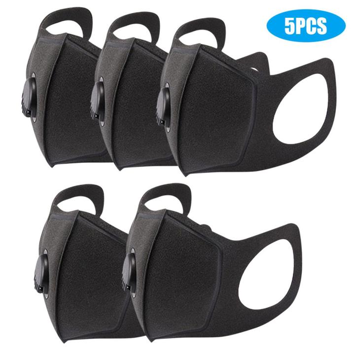 Dustproof Mouth Protection Sponge with Breathing Valve Washable ...